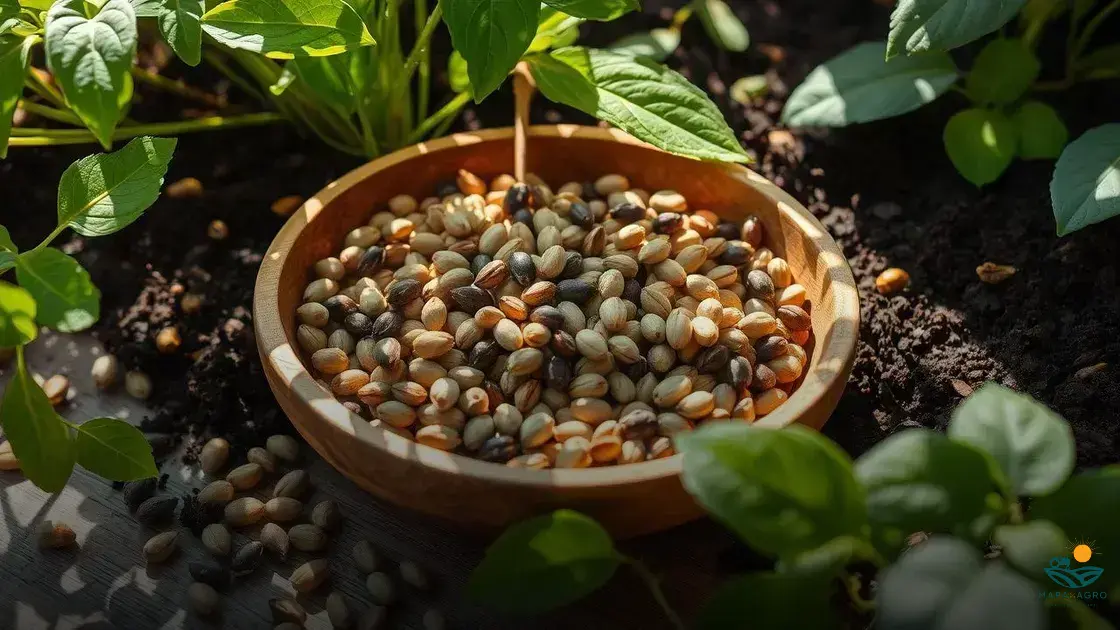 Sementes plante com sucesso em seu jardim e colha resultados incríveis